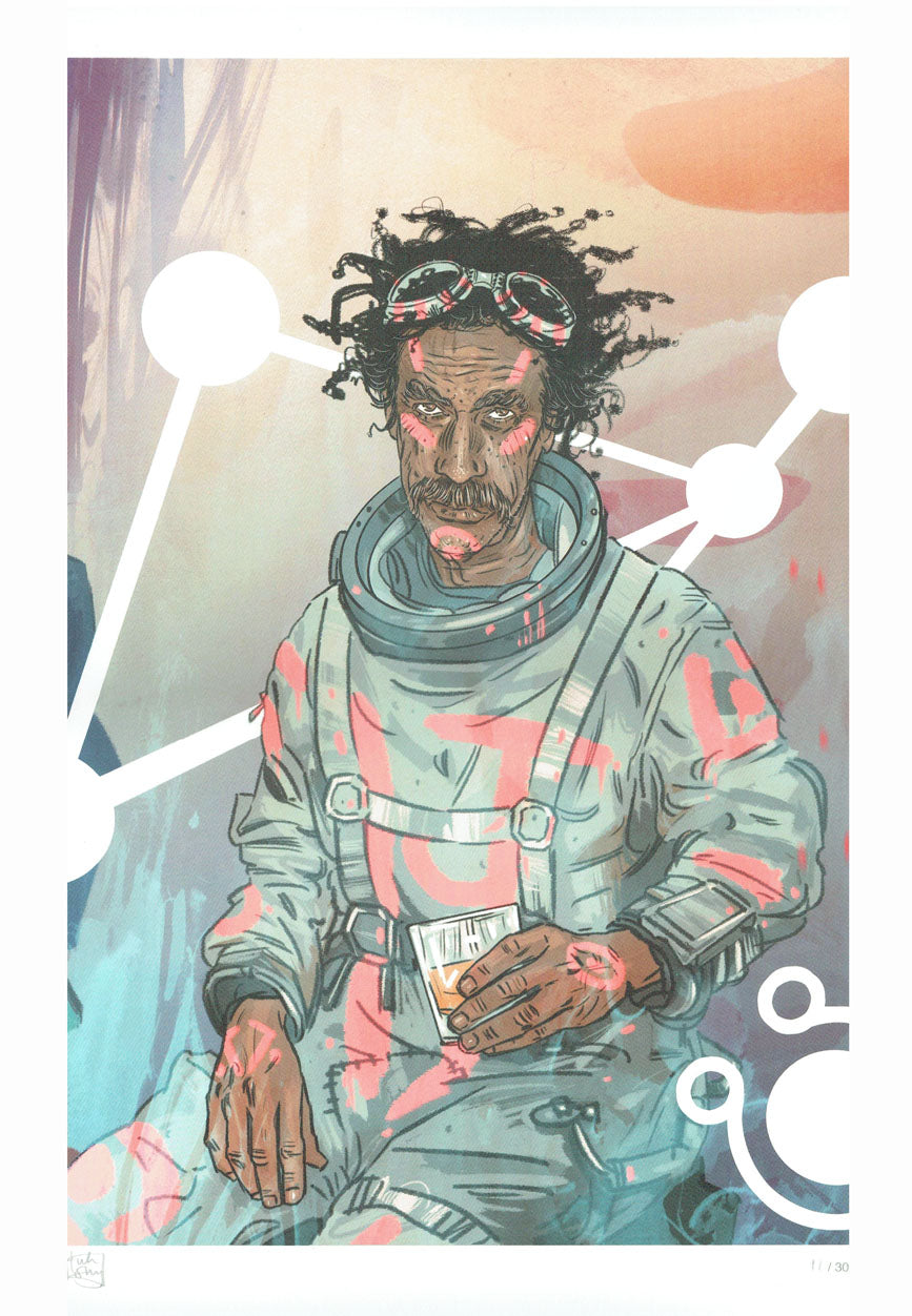 Supreme Blue Rose #4 - Limited Edition Indigo Print – Stuart Ng Books