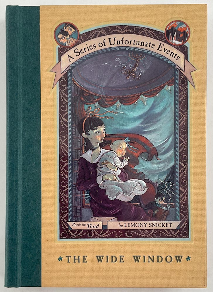 A Series of Unfortunate Events, Book 3: The Wide Window - Inscribed Fi ...