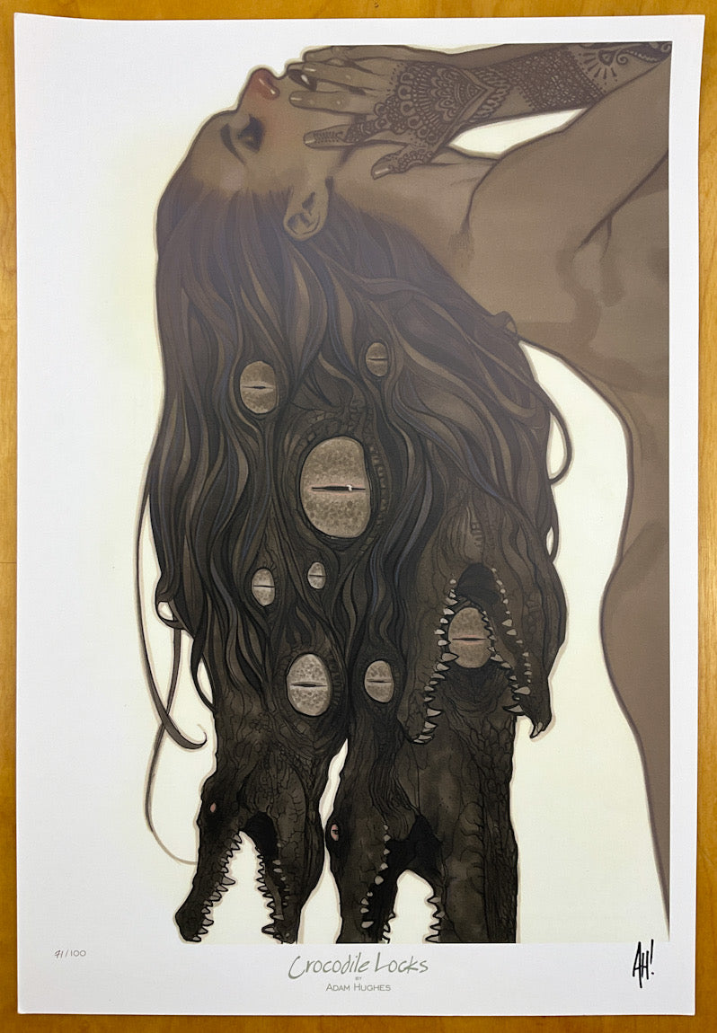 Crocodile Locks - Signed & Numbered Print – Stuart Ng Books
