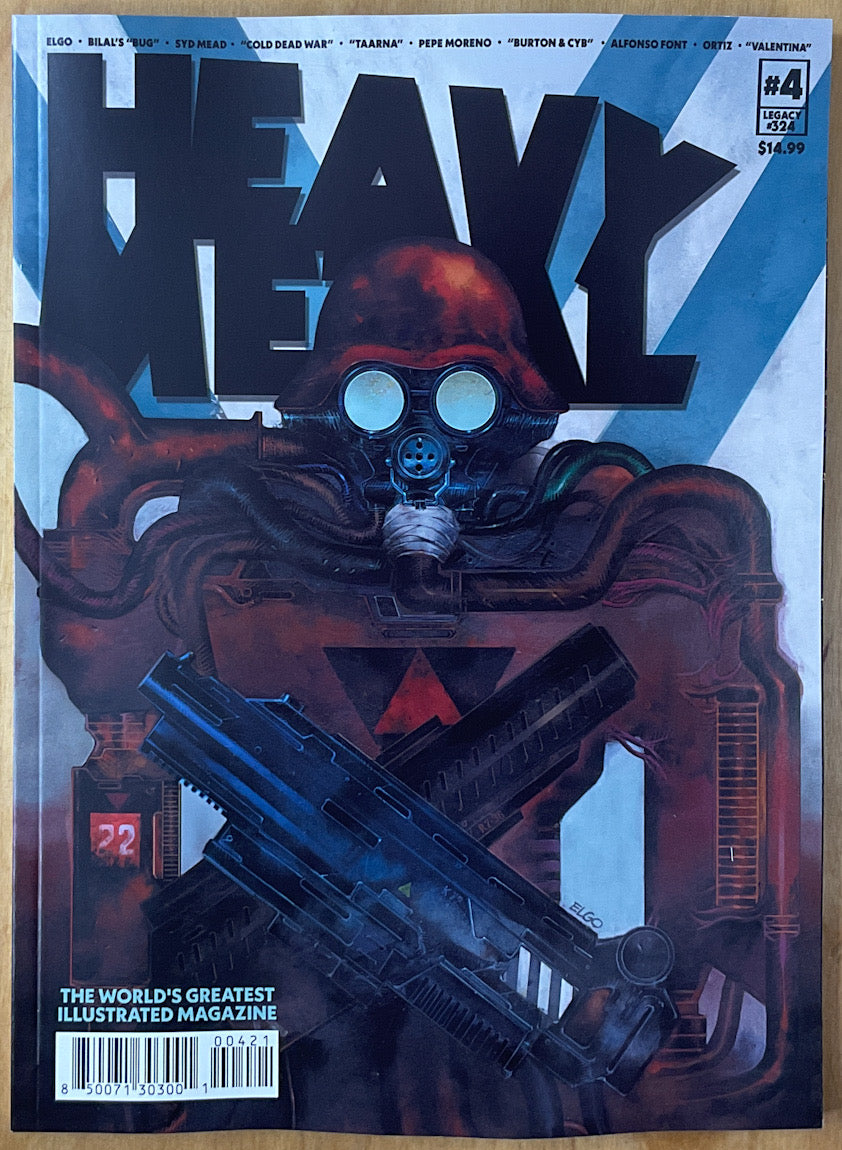 Heavy Metal #4B - Elgo Cover – Stuart Ng Books