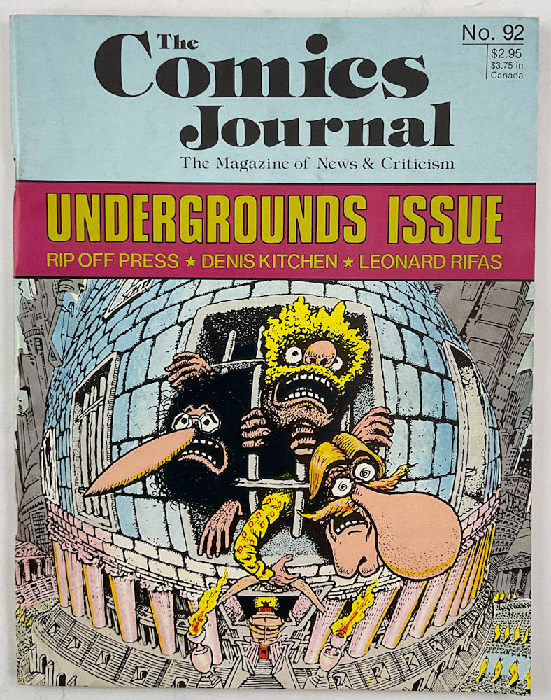 The Comics Journal #92 – Stuart Ng Books