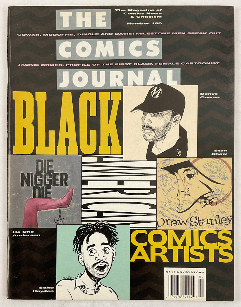 The Comics Journal #160 – Stuart Ng Books