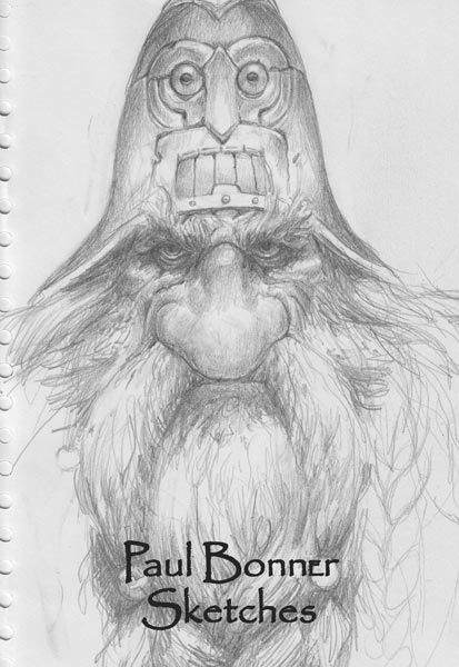 Paul Bonner Sketches (Limited Edition - Signed) – Stuart Ng Books