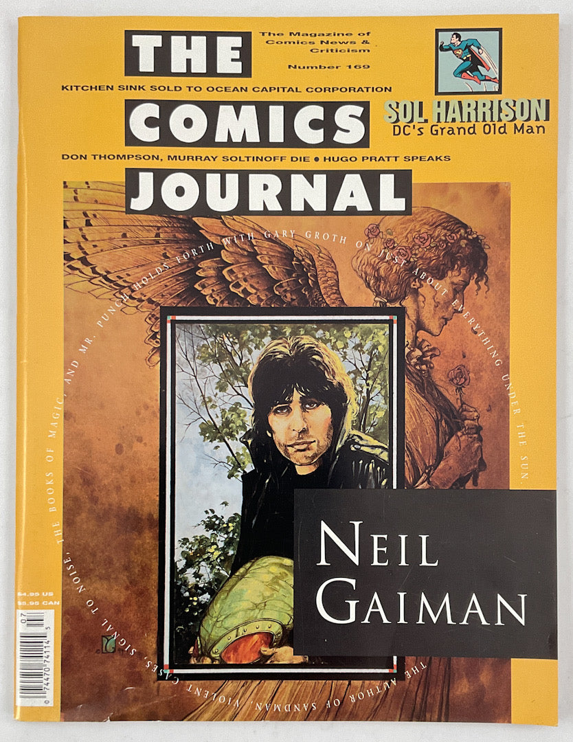 The Comics Journal #169 - Neil Gaiman Interview – Stuart Ng Books