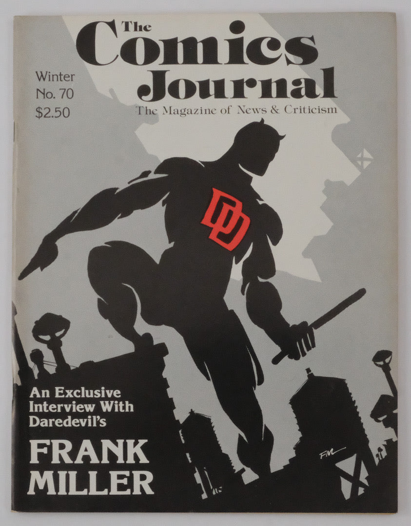The Comics Journal #70 (Frank Miller Cover & Interview) – Stuart Ng Books