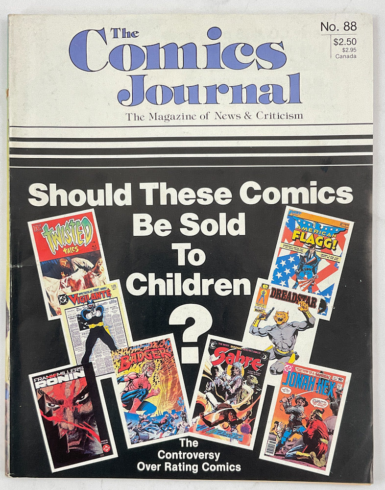 The Comics Journal #88 – Stuart Ng Books