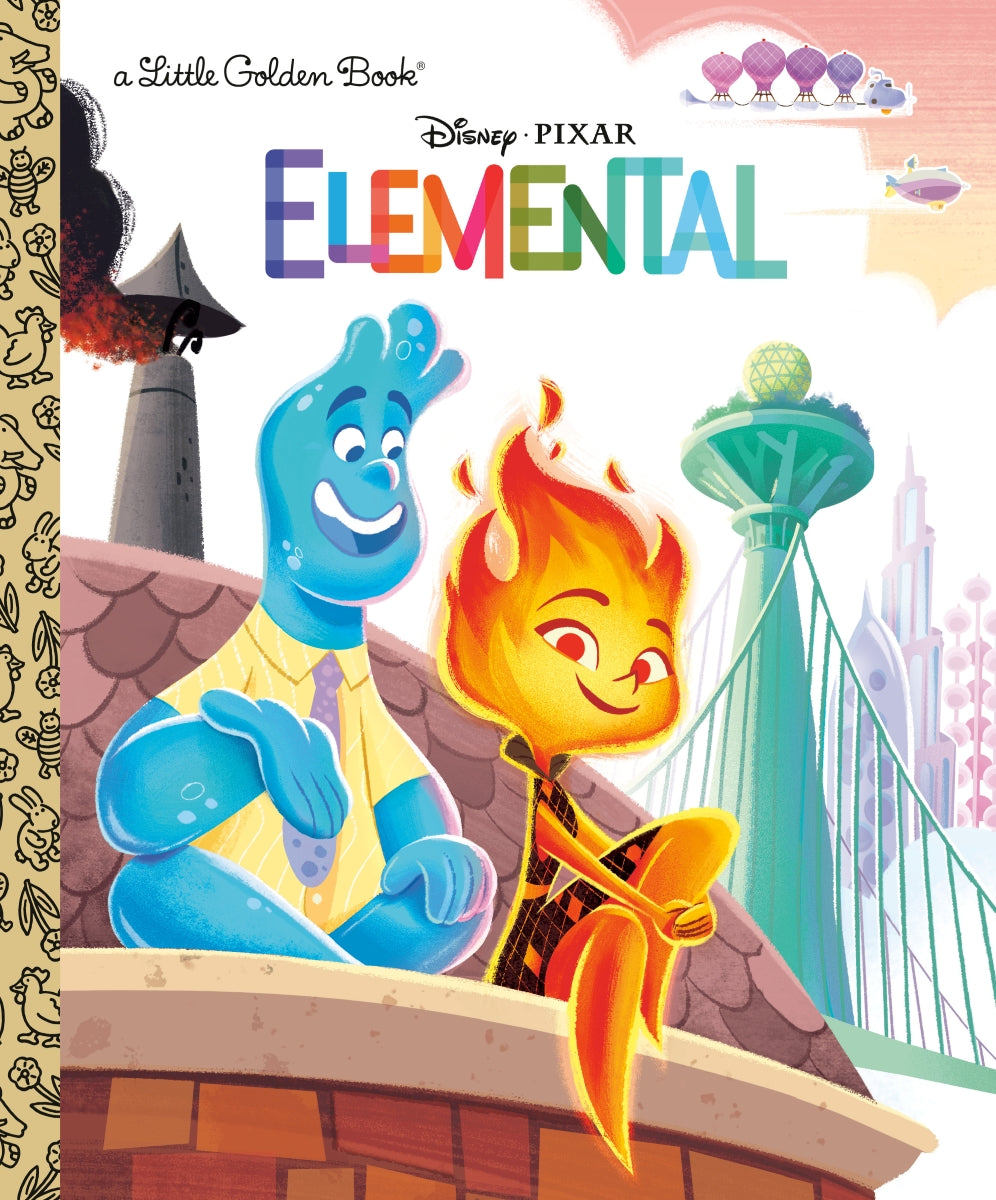 Disney/Pixar Elemental Little Golden Book – Stuart Ng Books