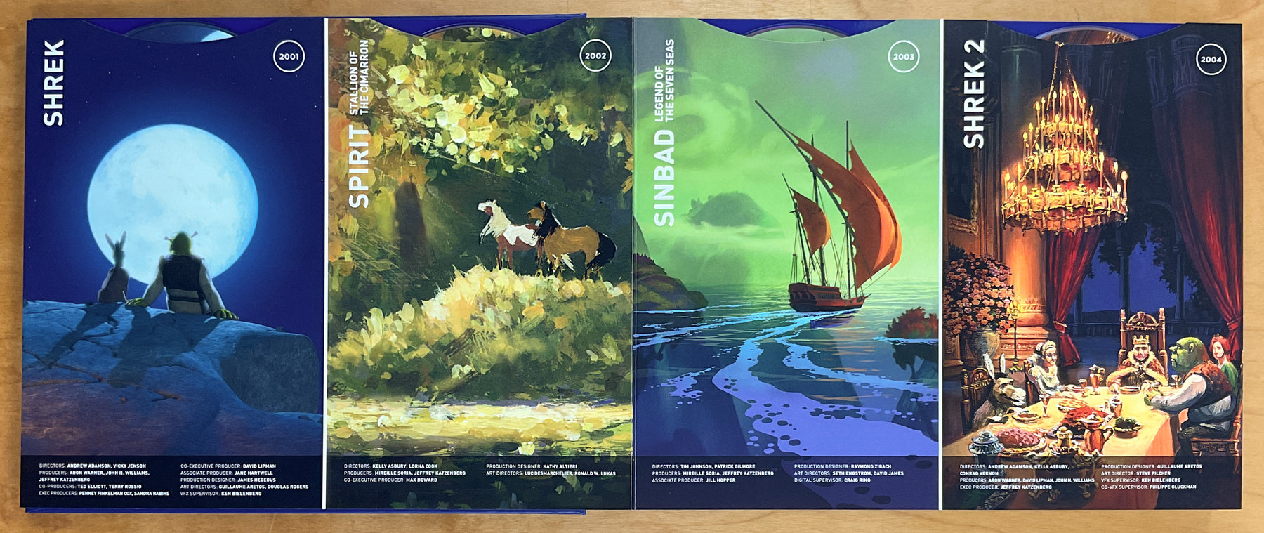 Dreamworks 1998-2016 Blu-ray DVD collection - all 33 movies – Stuart Ng ...