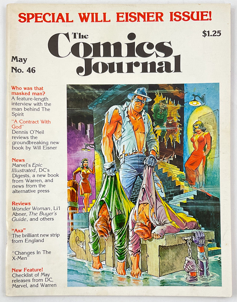 The Comics Journal #46 - Will Eisner Interview – Stuart Ng Books