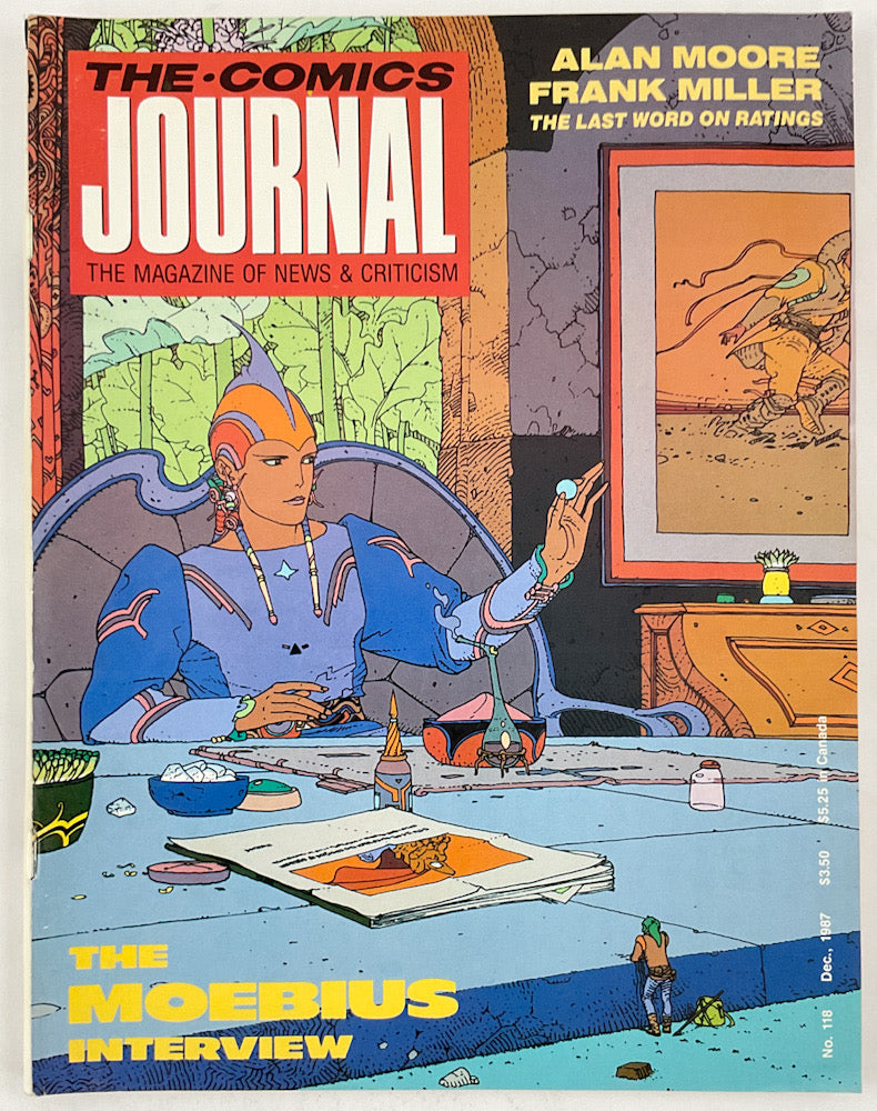 The Comics Journal #118 - Moebius Interview – Stuart Ng Books