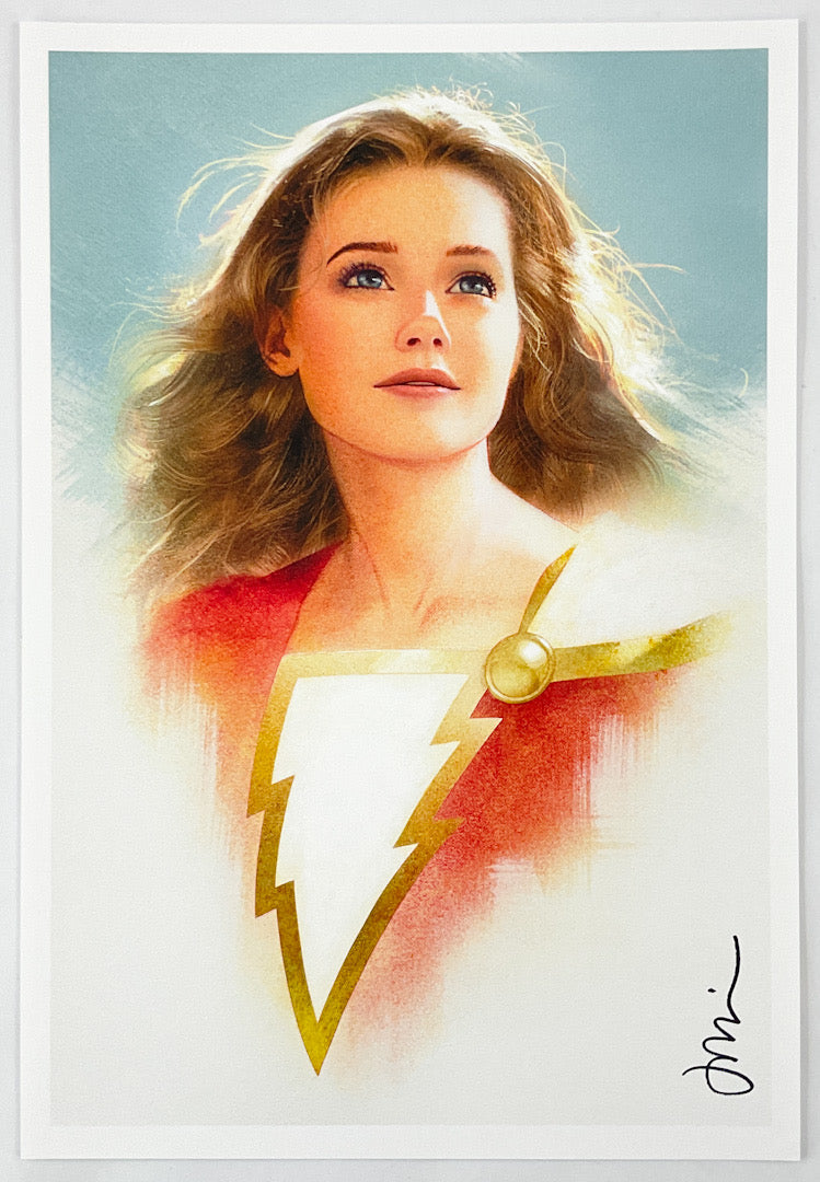 Mary Marvel - Signed Print – Stuart Ng Books