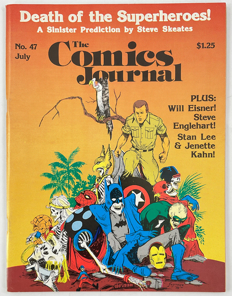 The Comics Journal #47 - Will Eisner Interview – Stuart Ng Books
