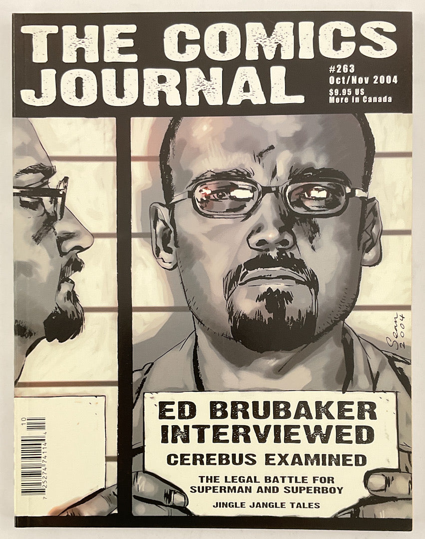 The Comics Journal #263 - Ed Brubaker – Stuart Ng Books