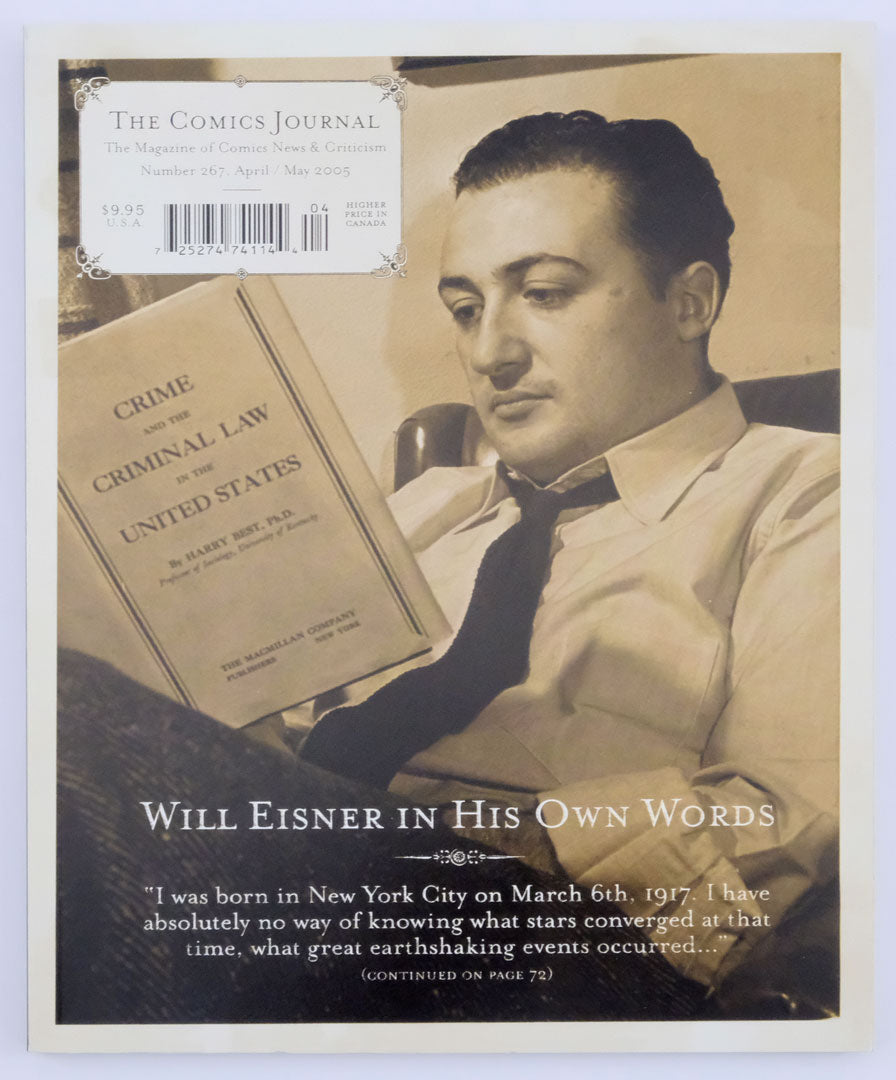 The Comics Journal #267 - Will Eisner Memorial Issue – Stuart Ng Books