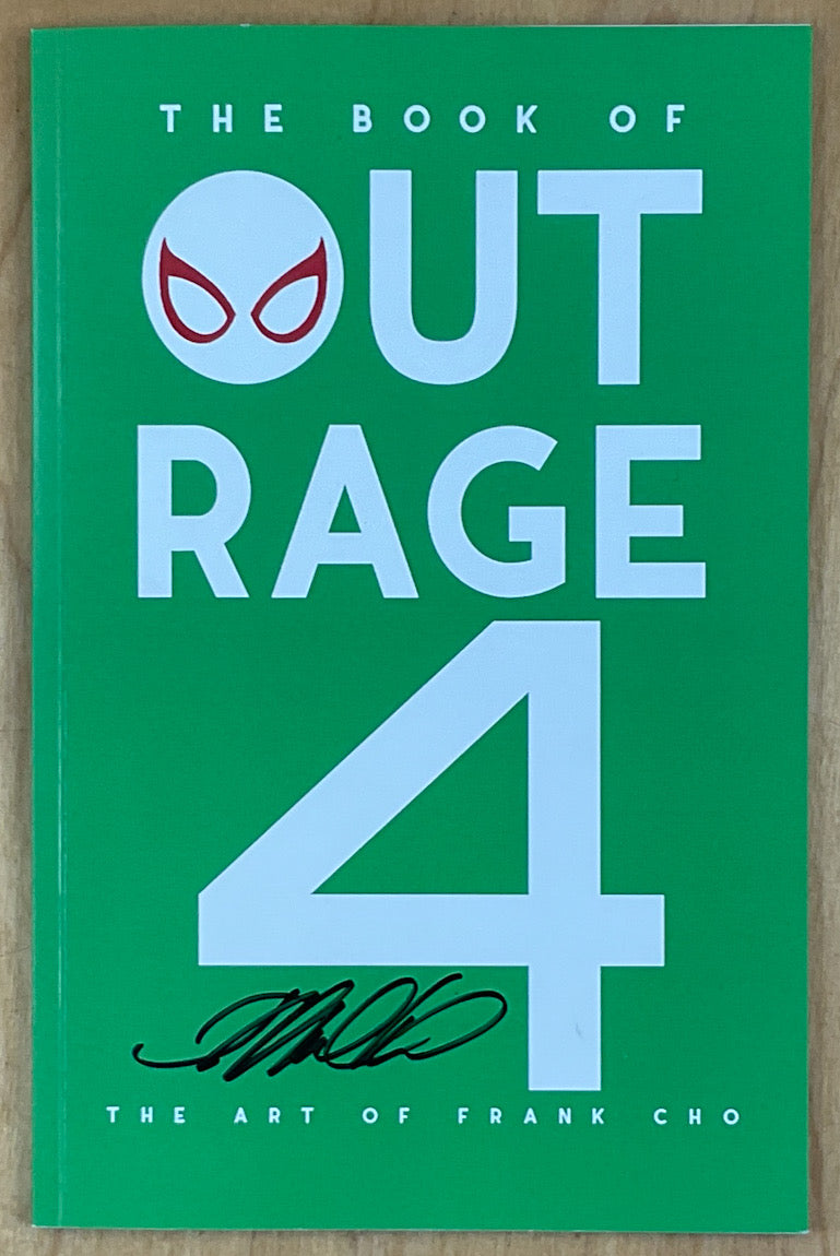 The Book of Outrage 4: The Art of Frank Cho - Signed – Stuart Ng Books