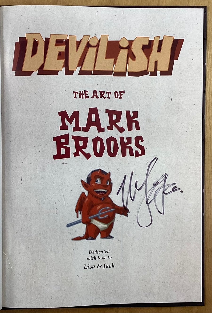 Devilish: The Art of Mark Brooks - Signed by the Artist – Stuart Ng Books