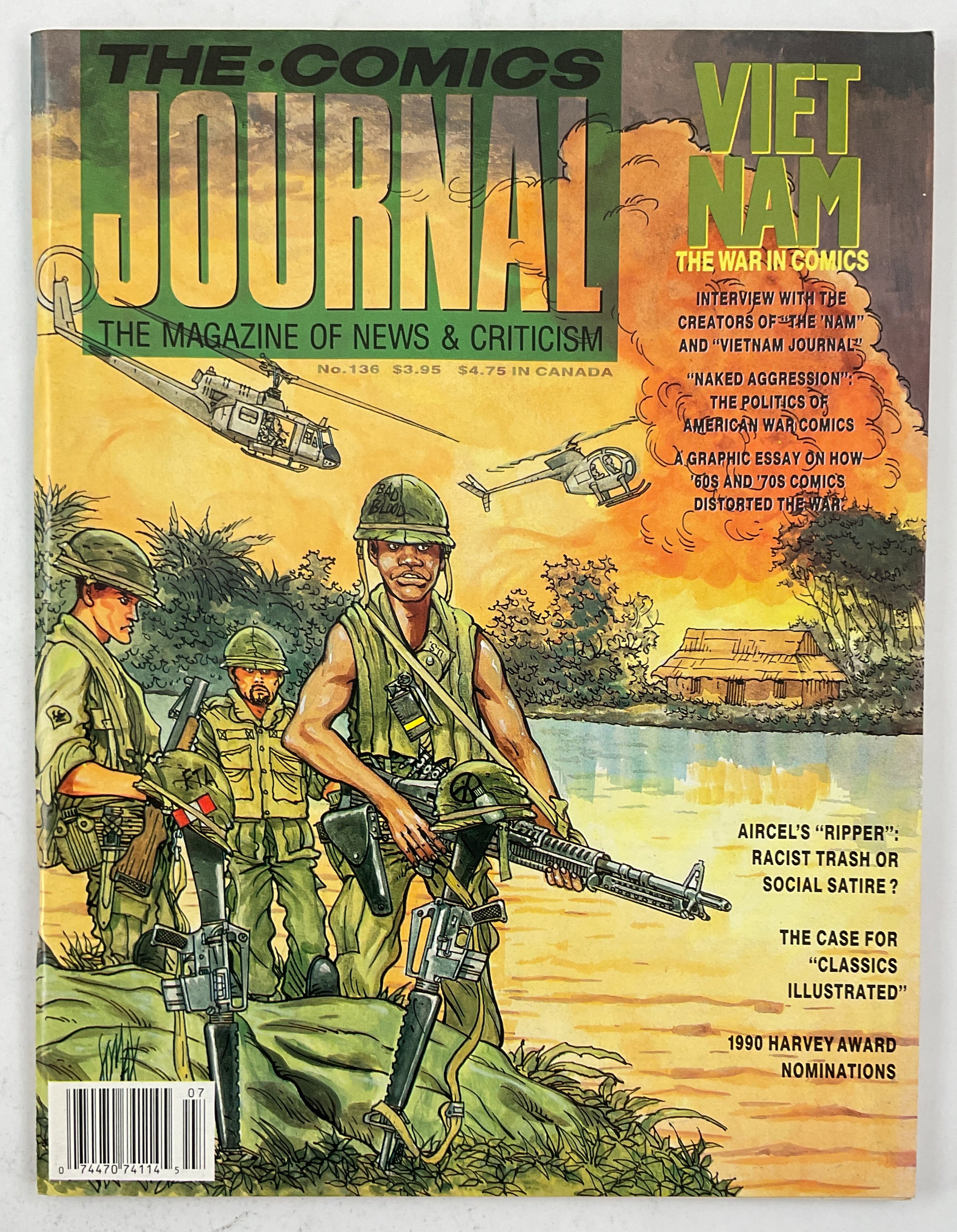 The Comics Journal #136 – Stuart Ng Books