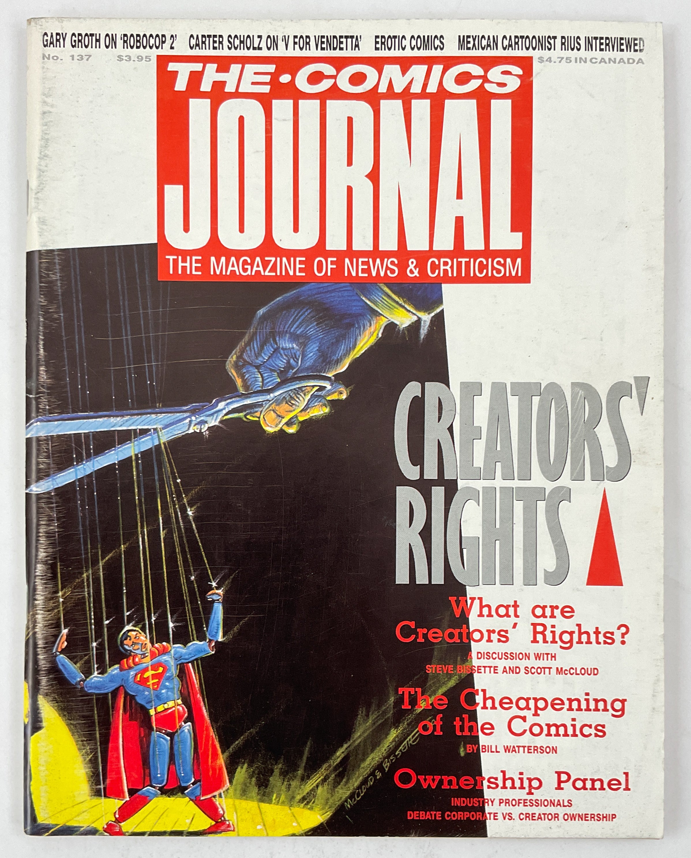 The Comics Journal #137 – Stuart Ng Books