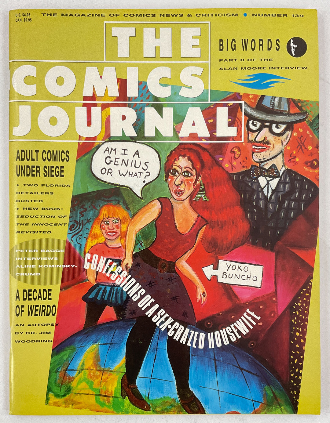 The Comics Journal #139 - Alan Moore Interview – Stuart Ng Books