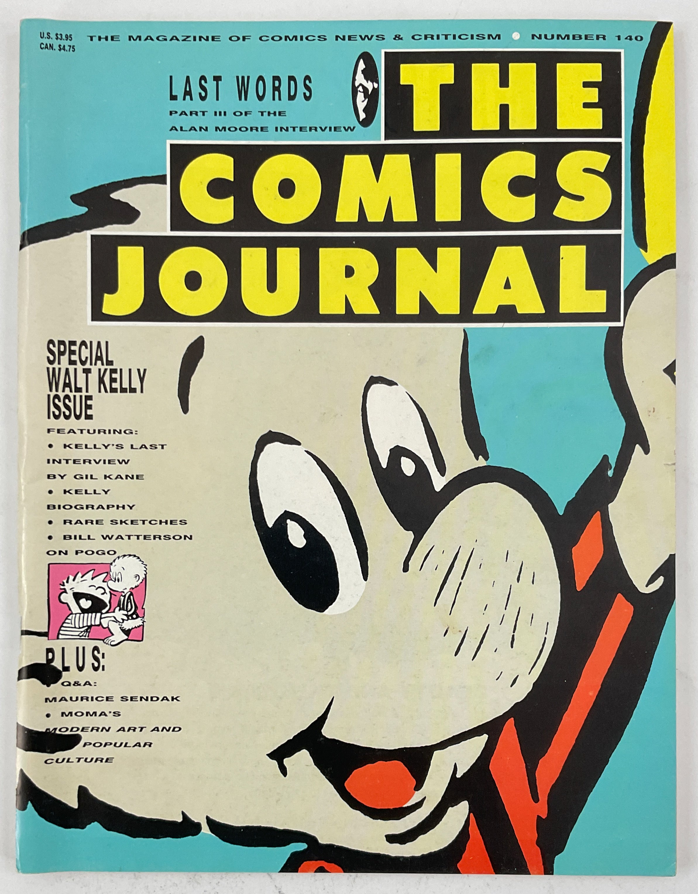 The Comics Journal #140 – Stuart Ng Books