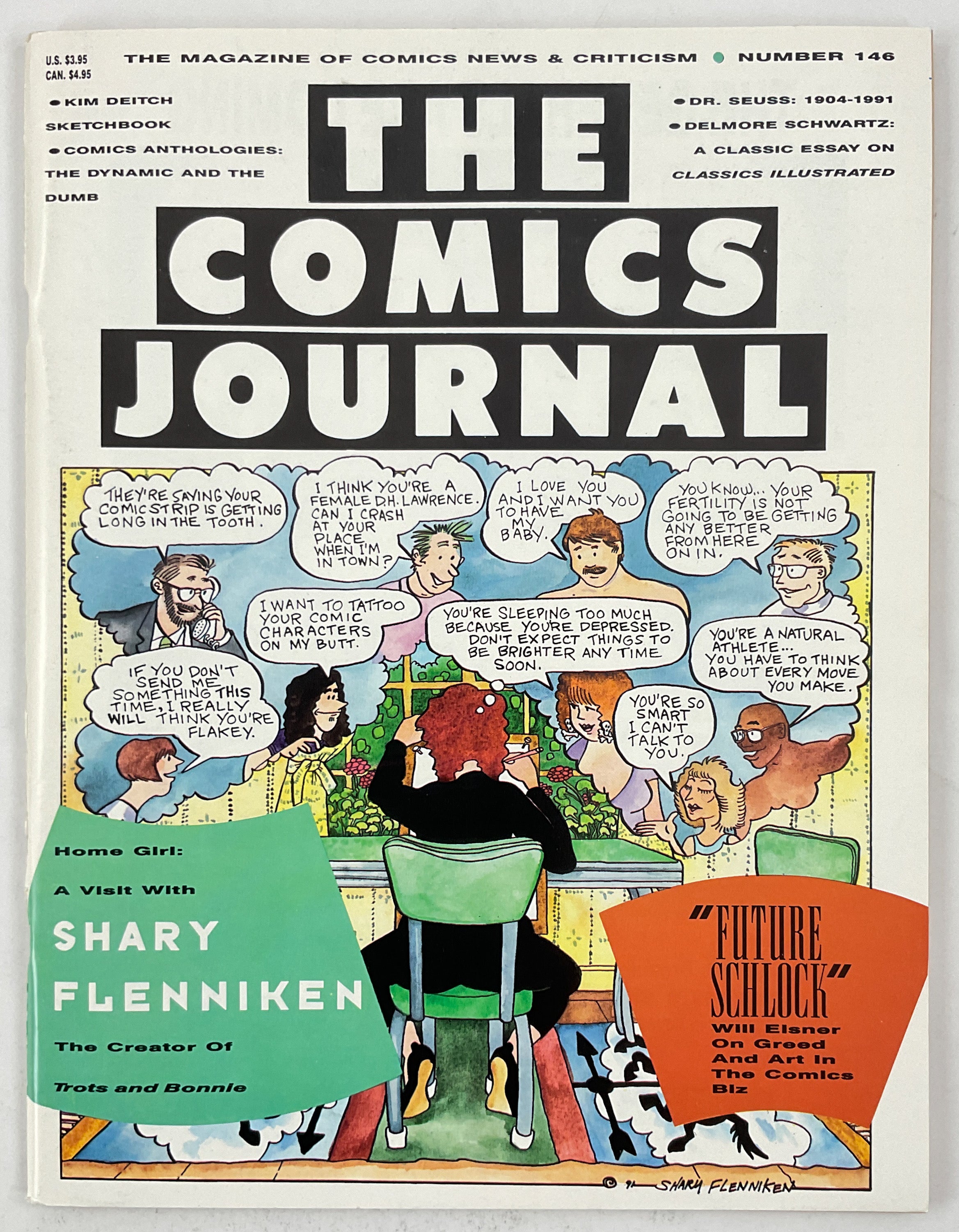 The Comics Journal #146 – Stuart Ng Books