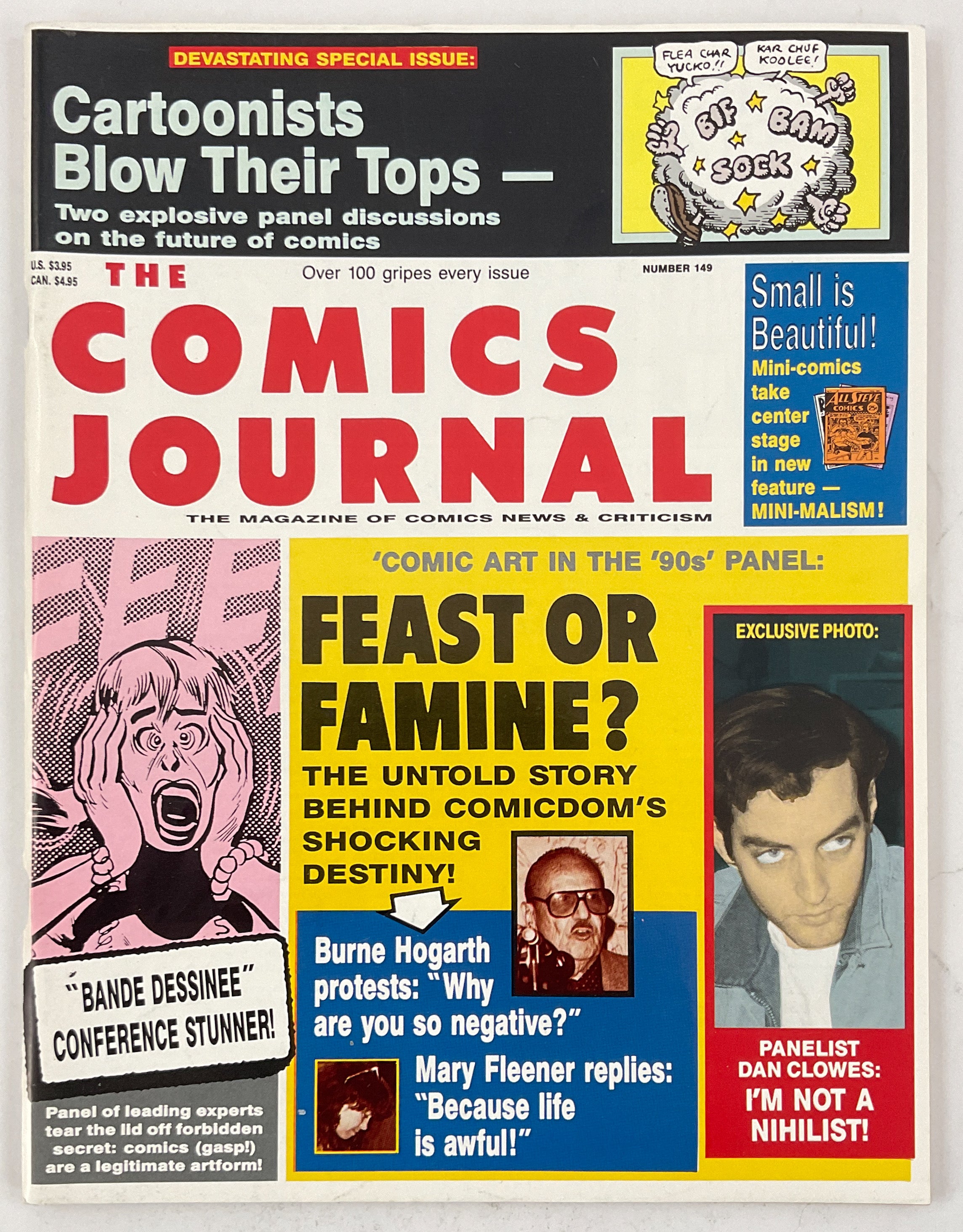 The Comics Journal #149 – Stuart Ng Books