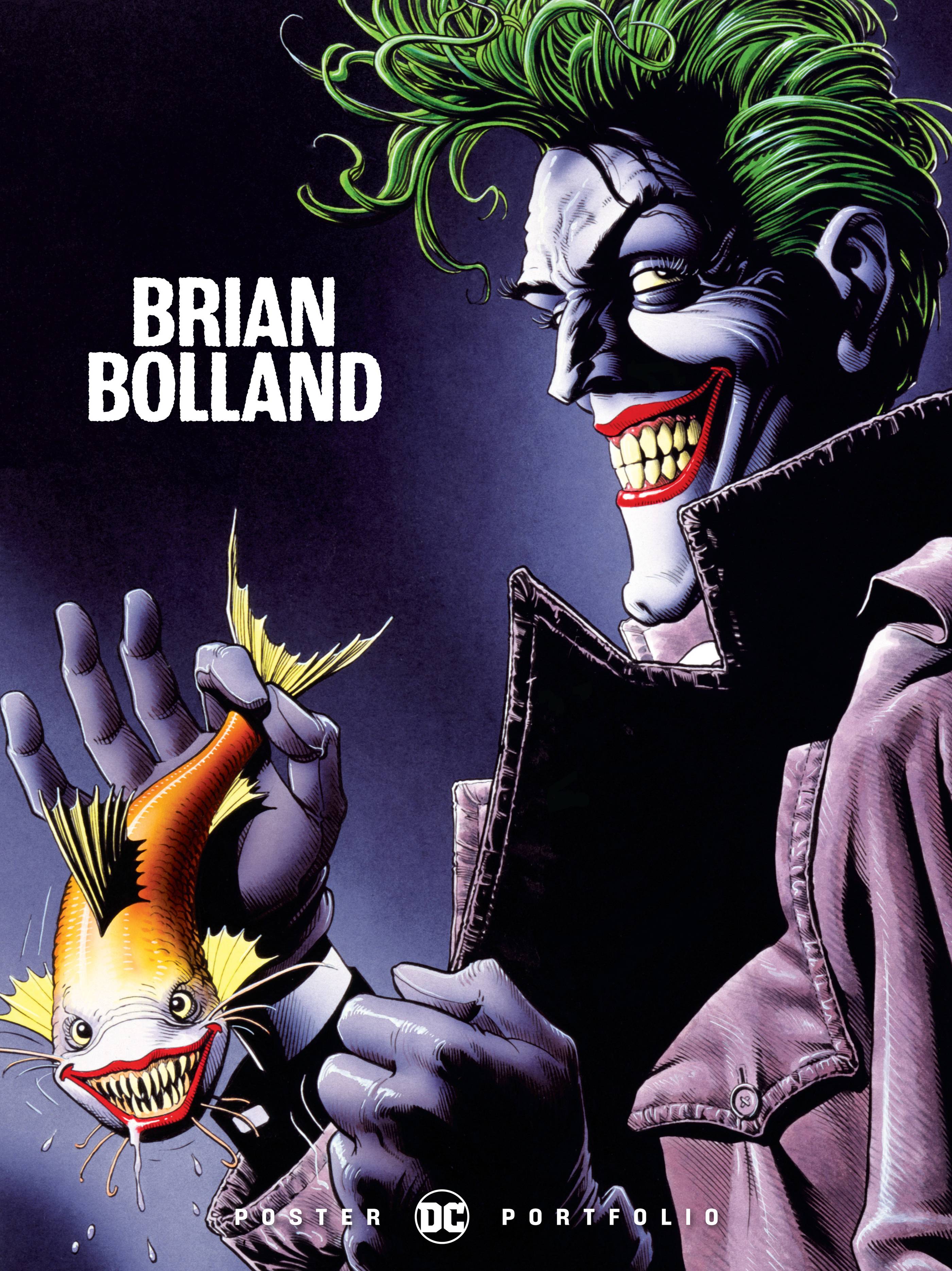 DC Poster Portfolio: Brian Bolland – Stuart Ng Books