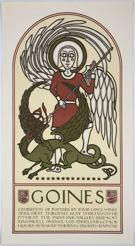 Goines Exhibit Poster – Stuart Ng Books