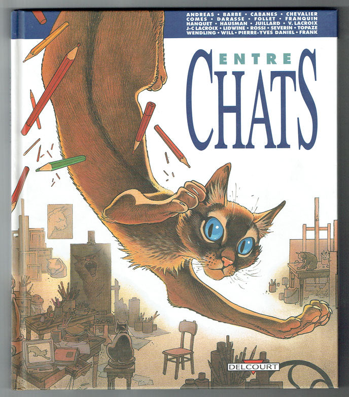 Entre Chats - Signed by Frank – Stuart Ng Books