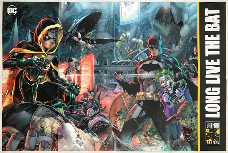 Batman 80 Years: Long Live The Bat - Poster – Stuart Ng Books