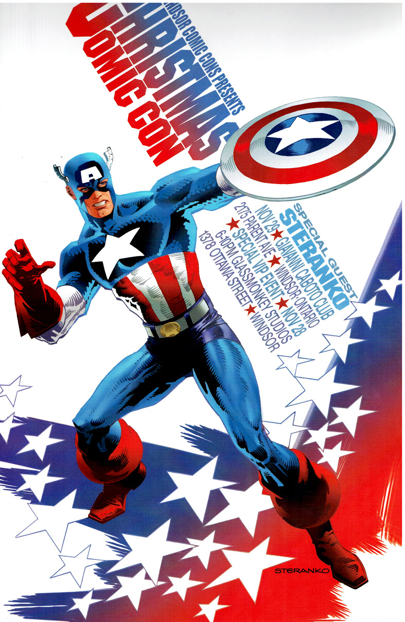 Windsor, Ontario Christmas Comic Con 2015 Poster – Stuart Ng Books