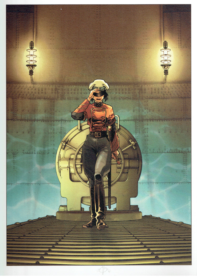 Steamer Signed Print – Stuart Ng Books