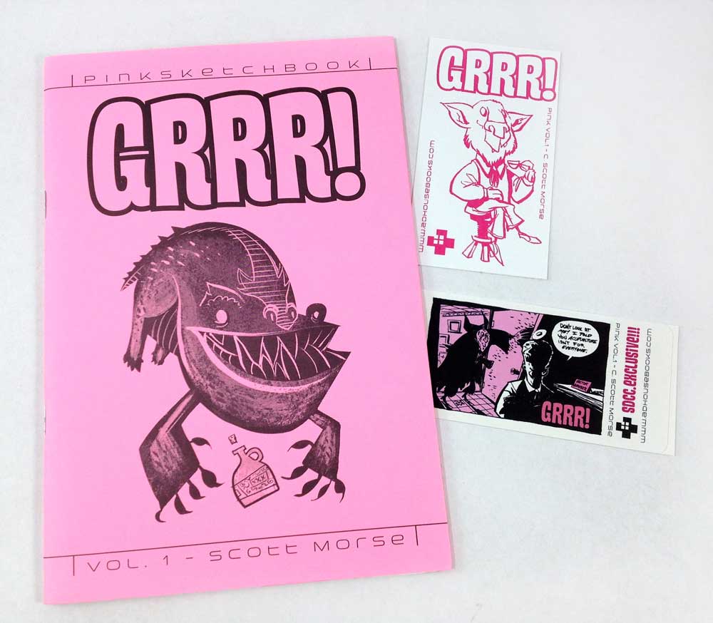 Pink Vol. 1: GRRR! - with Two Stickers! – Stuart Ng Books