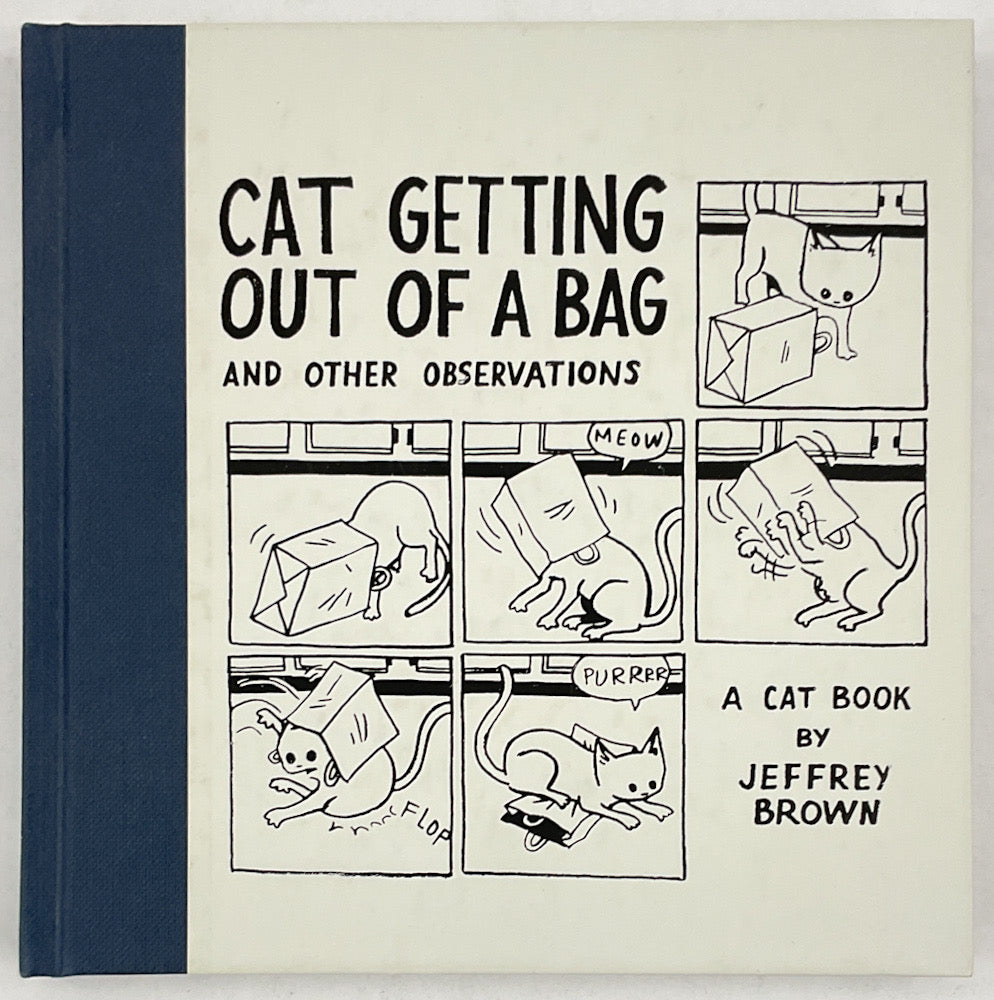 Cat Getting Out of a Bag and Other Observations - Signed with a Drawin ...