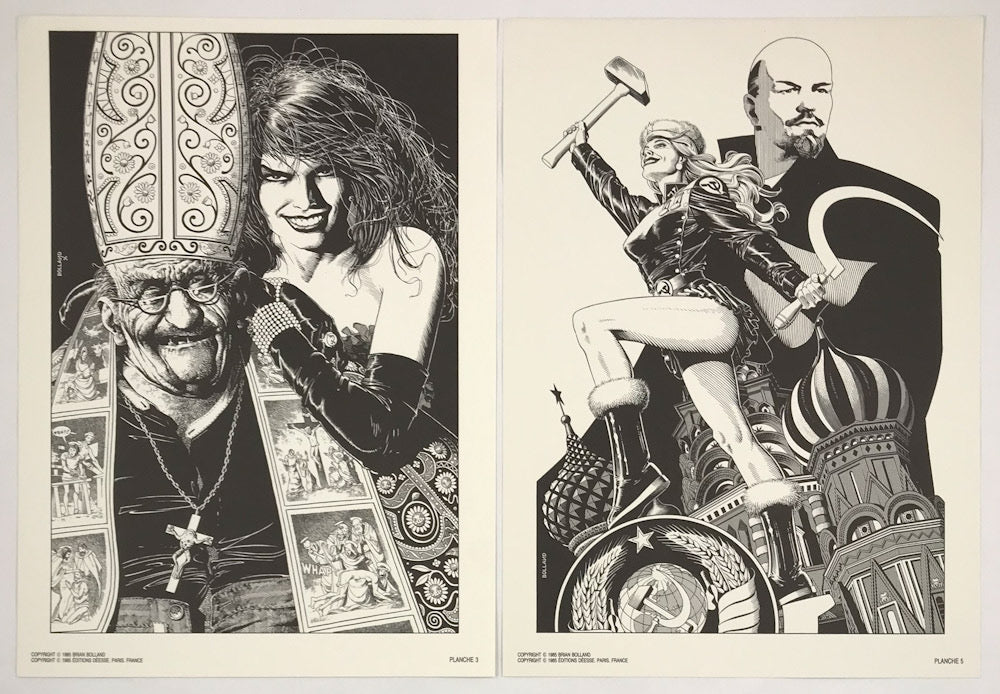Brian Bolland Portfolio - Signed & Numbered – Stuart Ng Books