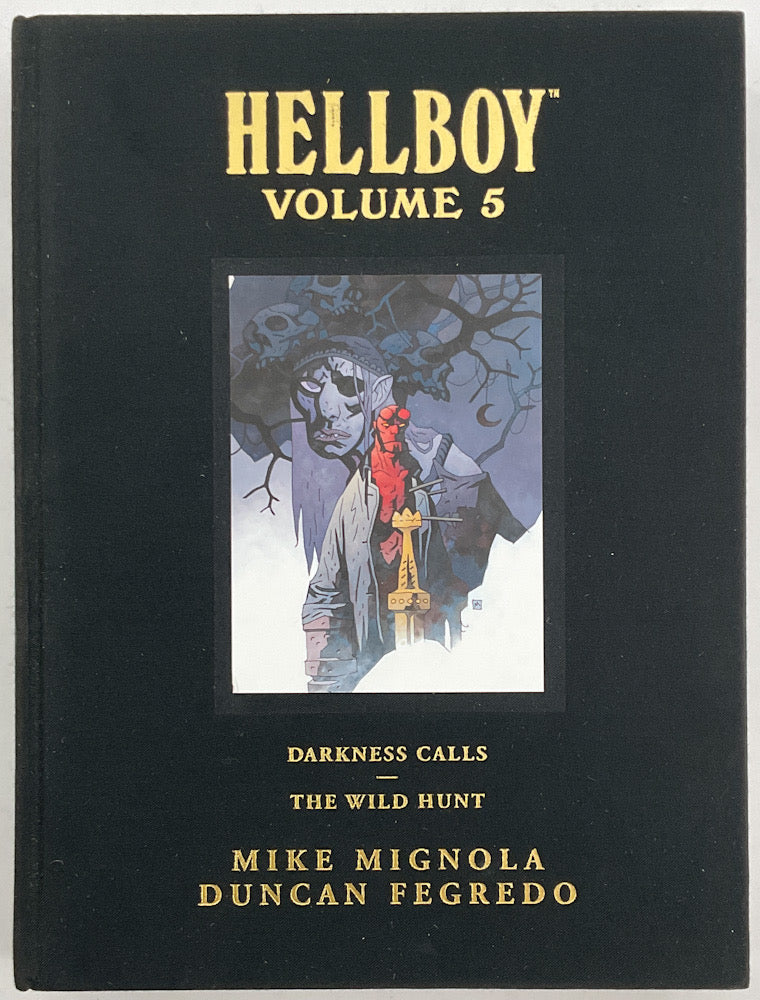 Hellboy Library Edition Vol. 5: Darkness Calls and The Wild Hunt ...