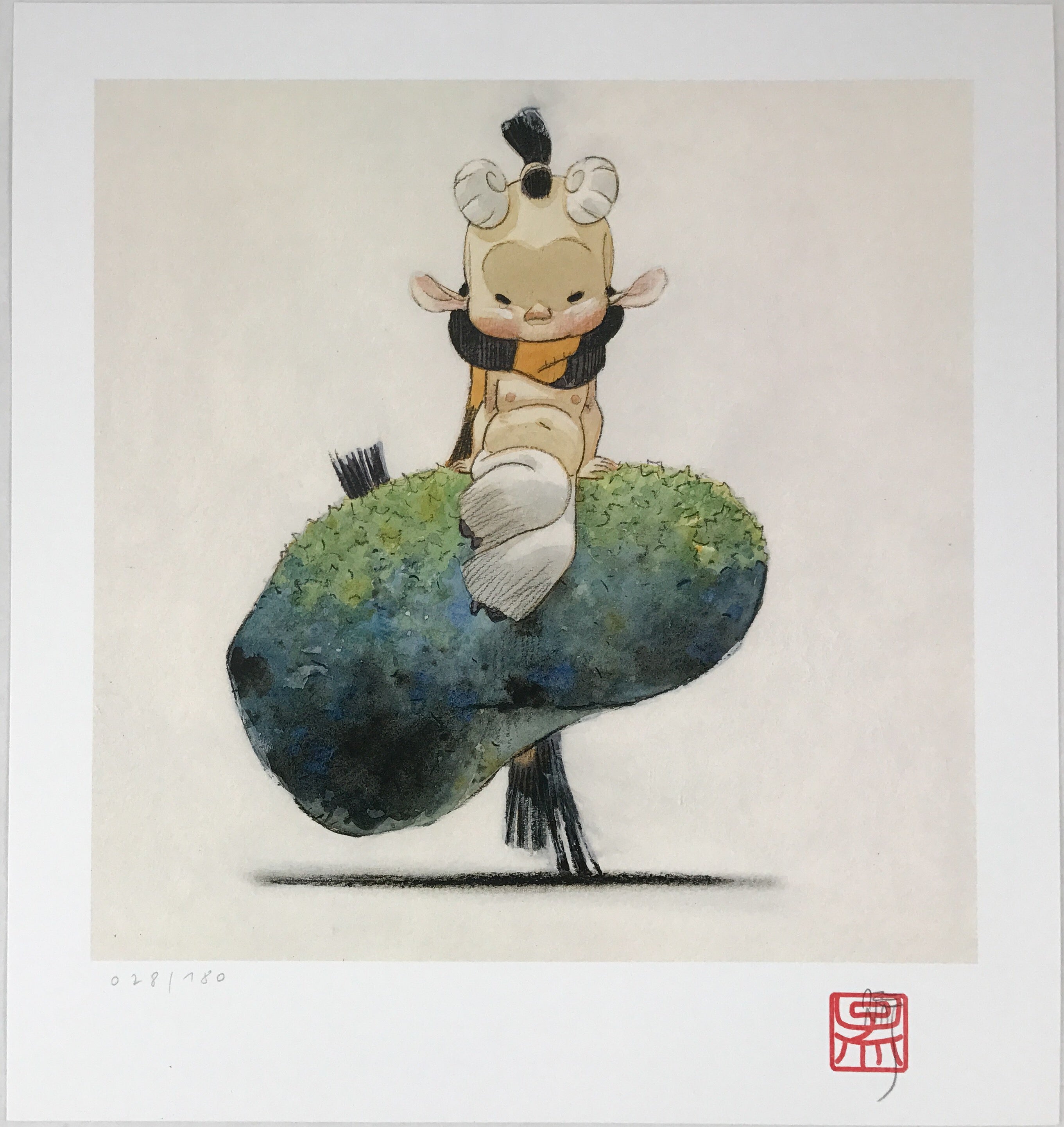 Gabriel Stone - Signed & Numbered Print – Stuart Ng Books