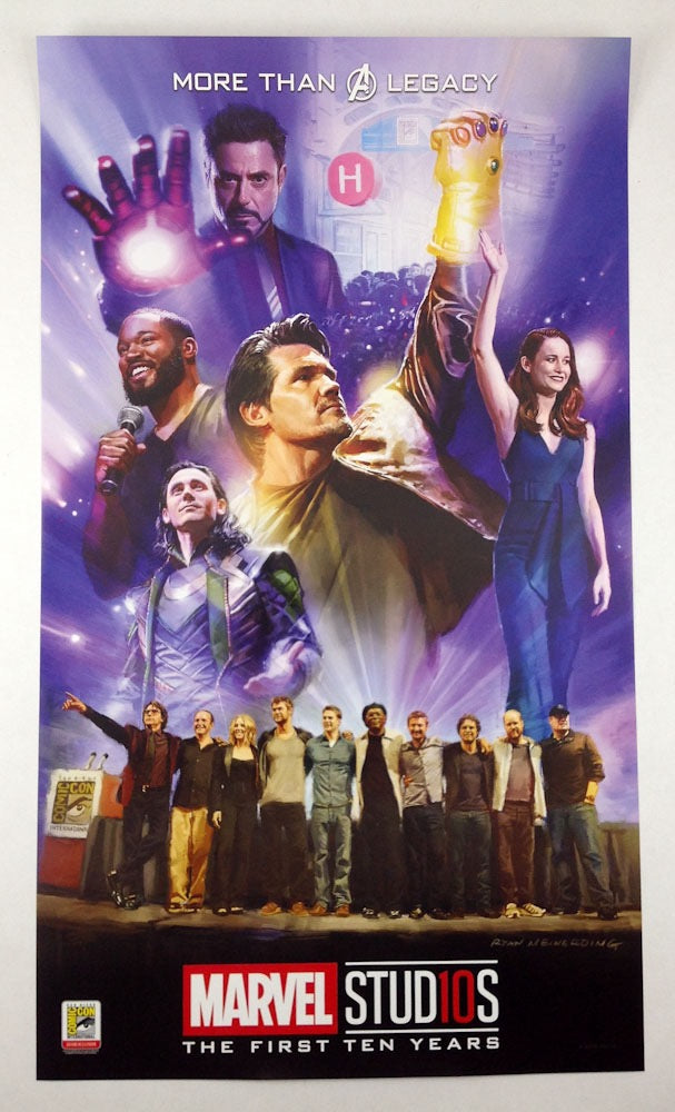 Marvel Studios: First 10 Years Poster – Stuart Ng Books