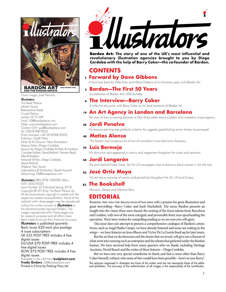 Illustrators Quarterly Magazine #22 - Bardon Art and the Spanish Artis ...