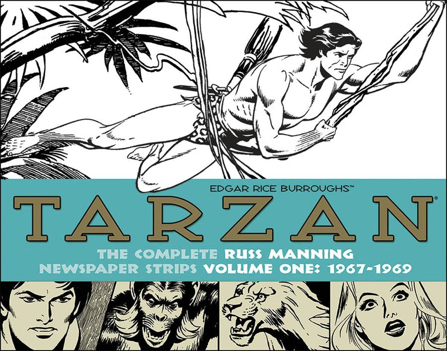 Tarzan: The Complete Russ Manning Newspaper Strips, Vol. 1 (1967-1969 ...