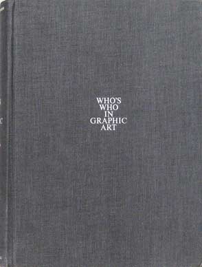 Who's Who In Graphic Art – Stuart Ng Books