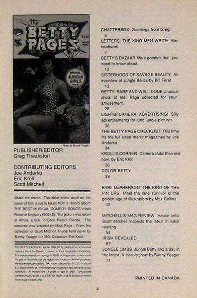 The Betty Pages #5 – Stuart Ng Books