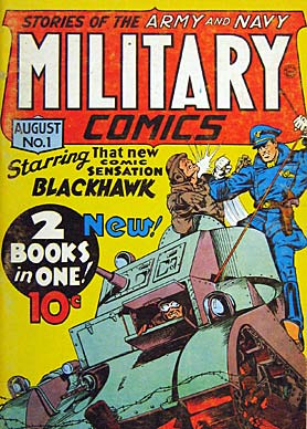 Flashback #5: Military Comics #1 – Stuart Ng Books