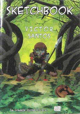 Sketchbook #9: Victor Santos – Stuart Ng Books