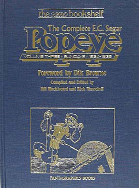 The Complete E.C. Segar Popeye - Vol. 3 - Sundays - 1934-36 – Stuart Ng ...