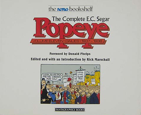 The Complete E.C. Segar Popeye - Vol. 11 - Dailies 1937-38 – Stuart Ng ...